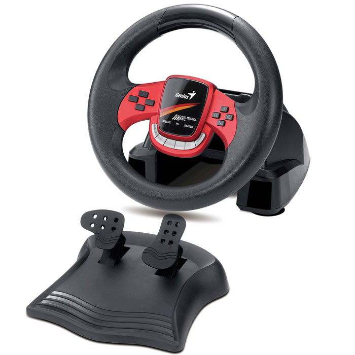 Genius TwinWheel FX руль с педалями купить на OZON по низкой цене ...