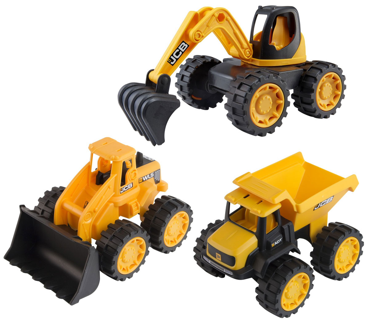 HTI Набор машинок JCB 3 шт купить на OZON по низкой цене (205681431)