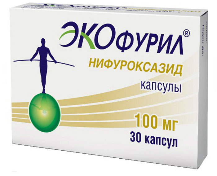 Экофурил 0,1 N30 капсулы — купить в интернет-аптеке OZON. Инструкции, показания, состав, способ ...