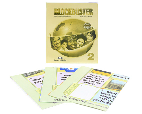 Blockbuster 2 Teacher's Book with Board Game Posters - купить с ...