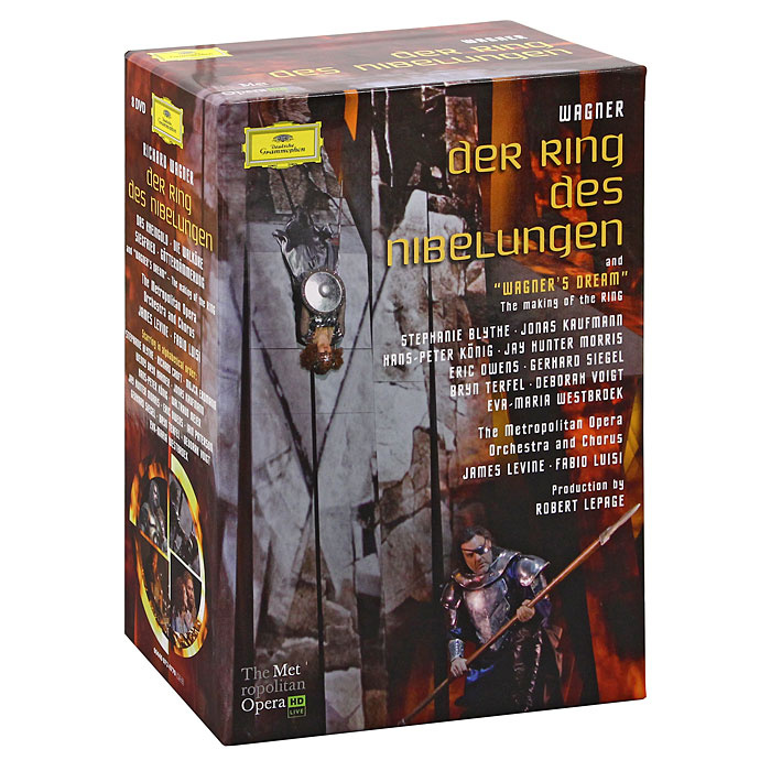 Wagner, James Levine: Der Ring Des Nibelungen (8 DVD) - купить с ...