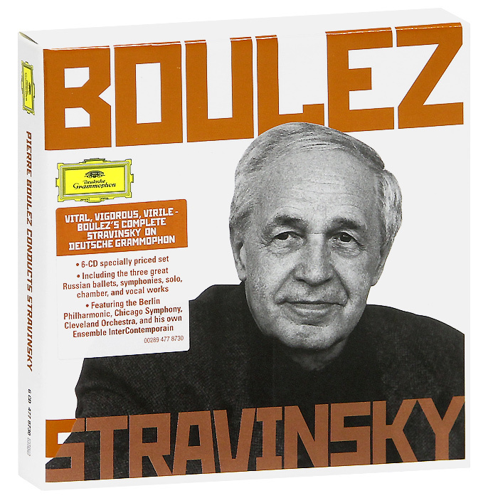 CD STRAVINSKY / BOULEZ Firebird, Petrouchka, Le Chant du Rossignol ...