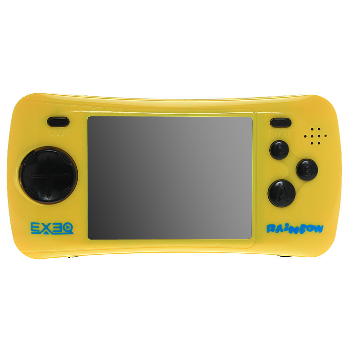 Портативная игровая консоль EXEQ Rainbow (желтая) купить на OZON по низкой цене (20281730)