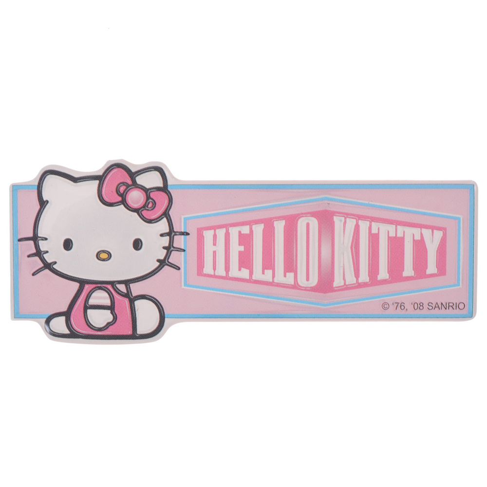 Наклейка "Hello Kitty", цвет: белый, розовый - купить с доставкой по ...
