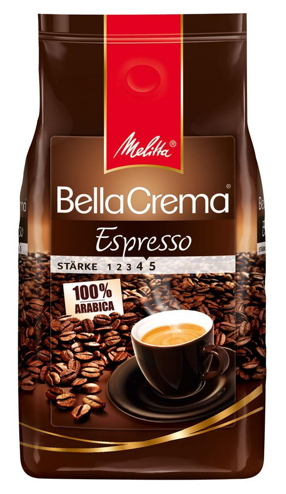 Melitta Bella Crema Espresso кофе в зернах, 1 кг - купить с доставкой ...