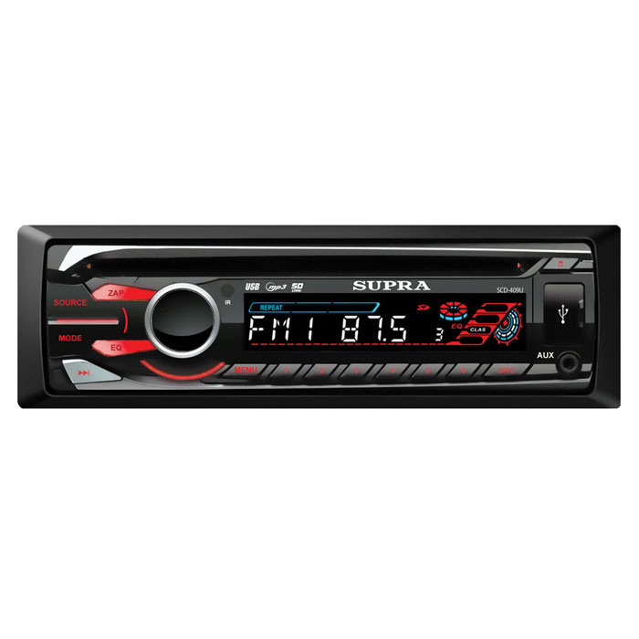 Supra Автомагнитола, 1 DIN купить на OZON по низкой цене (32603562)