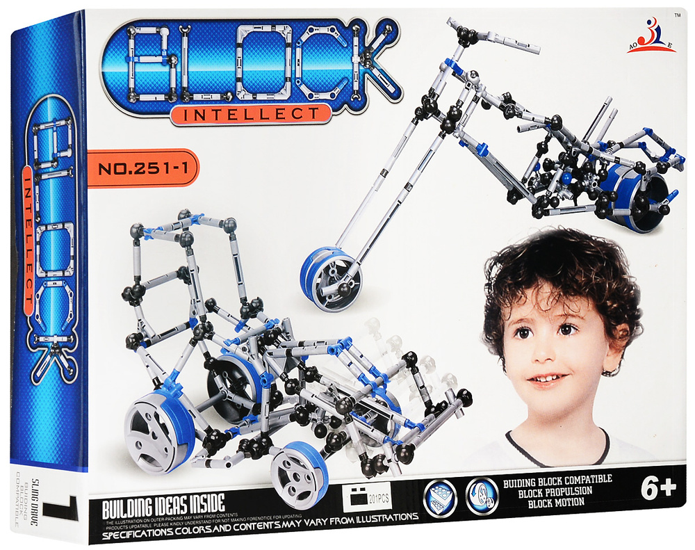 Intellect Block Конструктор Трактор - купить с доставкой по выгодным ...