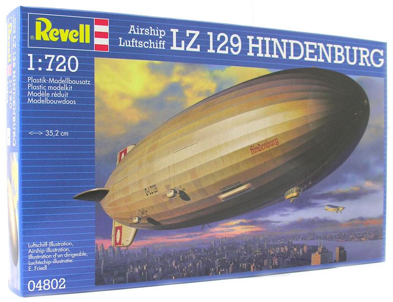 Revell Сборная модель Дирижабль LZ 129 Hindenburg купить на OZON по ...