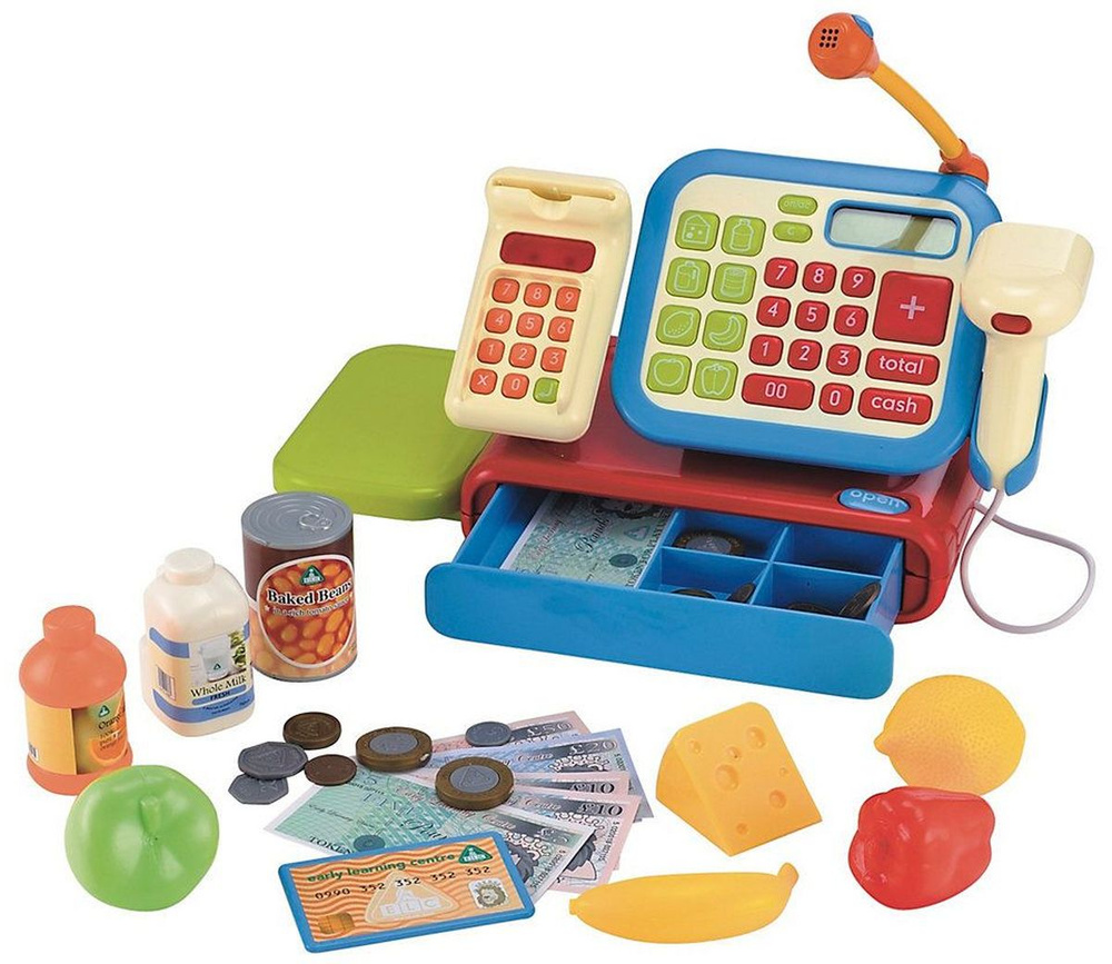 ELC Сюжетно-ролевые игрушки Касса с экраном для игры в магазин - купить ...
