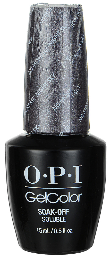 OPI Гель-лак "GelColor", тон No More Mr. Night sky, 15 мл - купить с ...