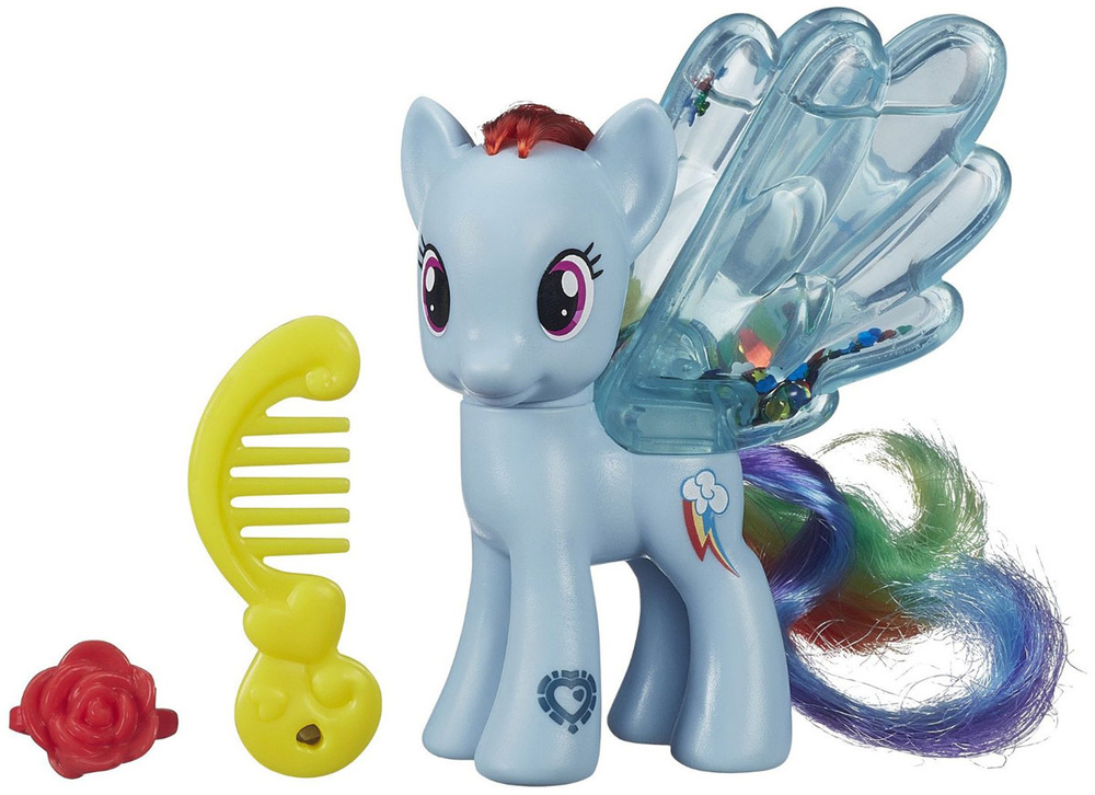 My Little Pony Фигурка Water Cuties Rainbow Dash - купить с доставкой ...