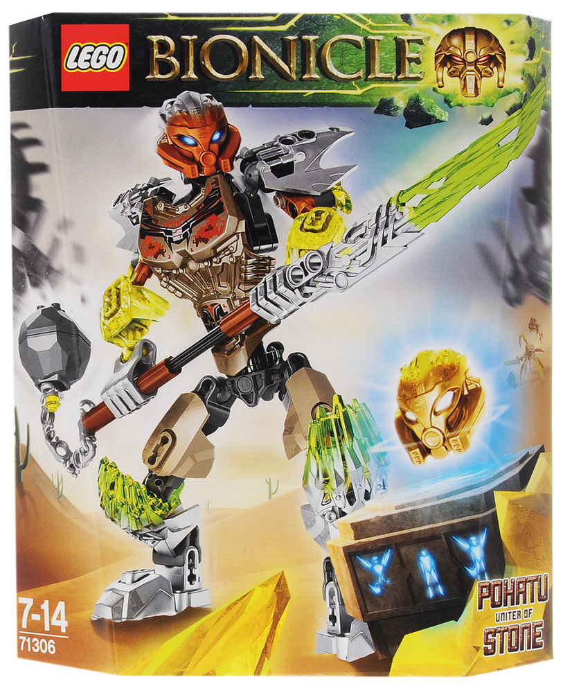 LEGO BIONICLE Конструктор Похату Объединитель Камня 71306 - купить с ...