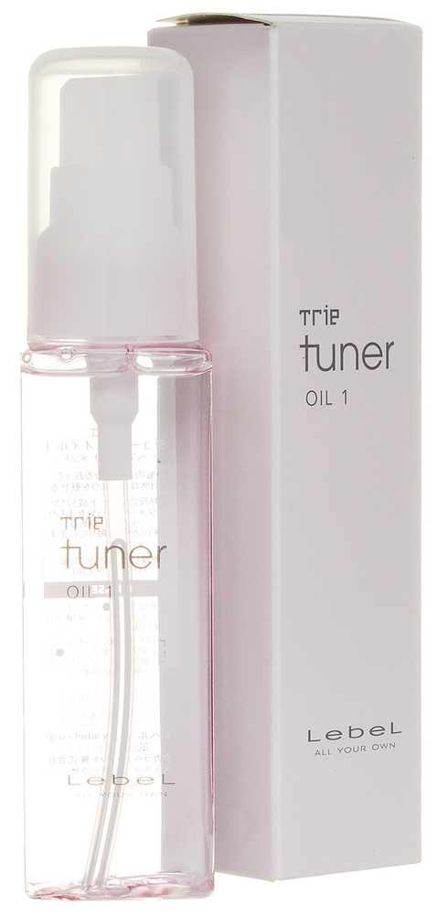 Lebel Trie Tuner Сухое шелковое масло для укладки волос 60 Oil мл ...