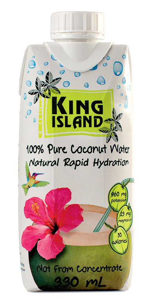 King Island кокосовая вода без сахара, 330 мл - купить с доставкой по ...