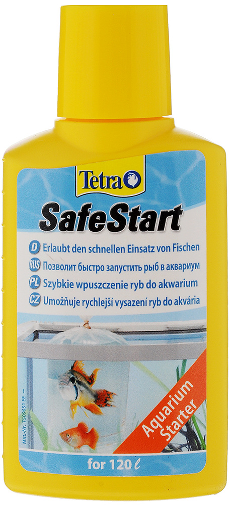 Бактериальная культура Tetra "Safe Start" для запуска нового аквариума ...