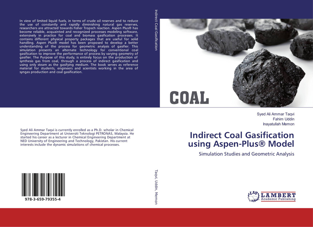 Indirect Coal Gasification using Aspen-Plus® Model - купить с доставкой ...