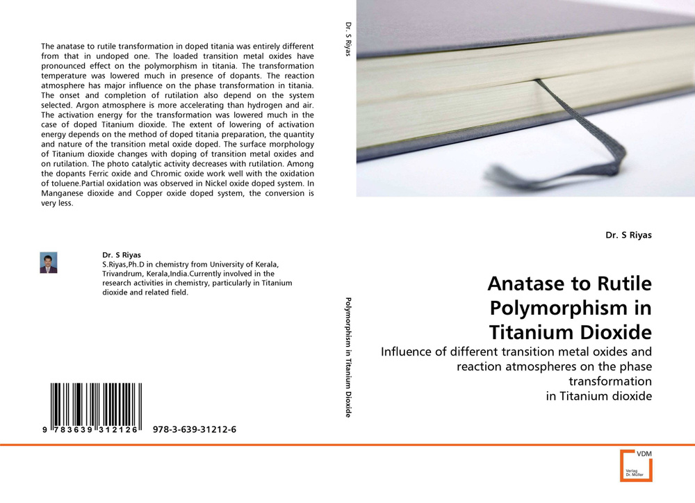 Anatase to Rutile Polymorphism in Titanium Dioxide - купить с доставкой ...