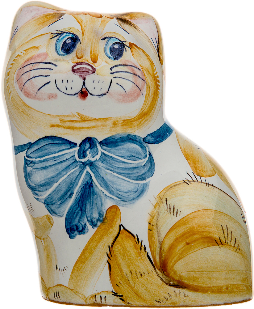 Колокольчик "Котик". Майолика, ручная работа. Maiolica Trifecta ...