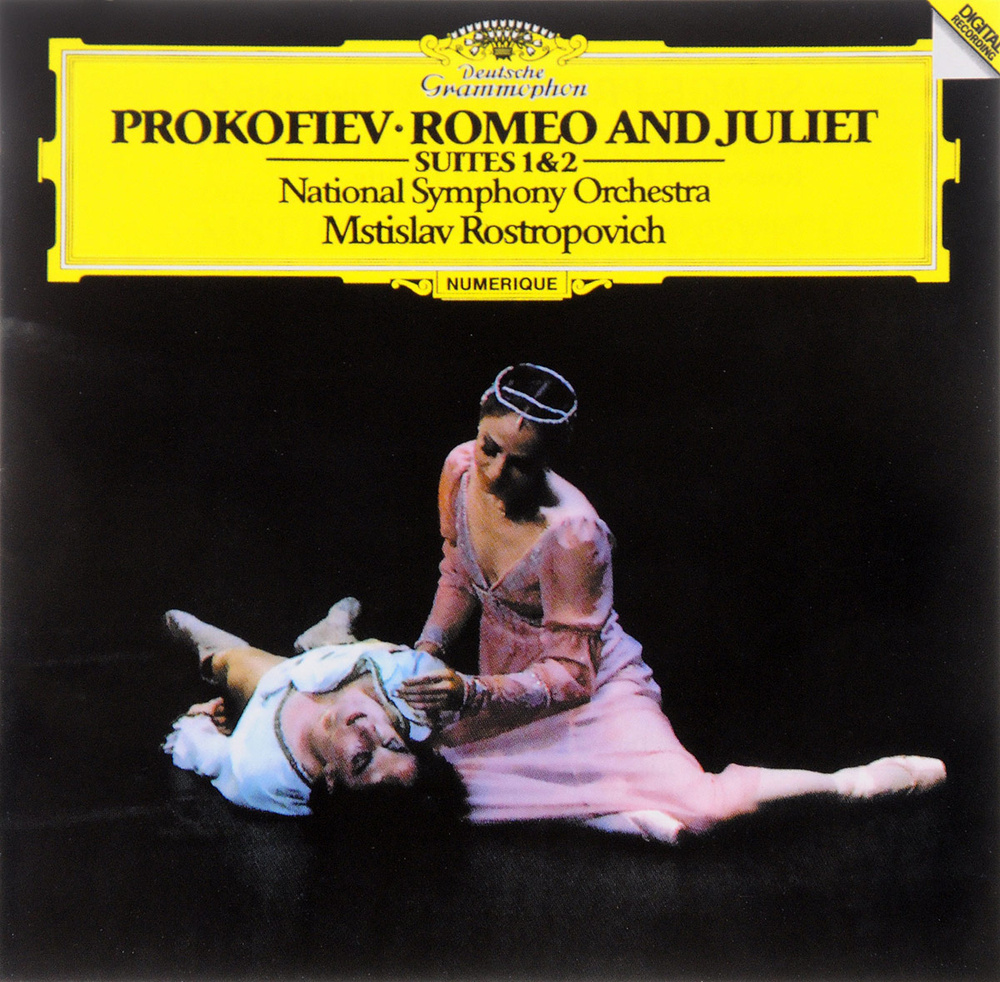CD КЛАССИКА: Prokofiev "Romeo And Juliet" Suites 1&2 / Rostropovich (1 ...