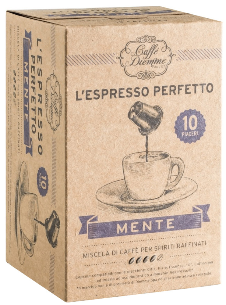 Diemme Caffe Mente кофе в капсулах, 10 шт - купить с доставкой по ...
