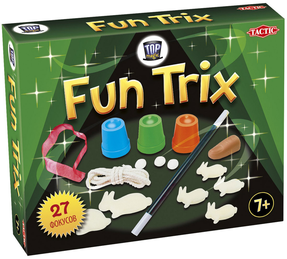 Tactic Games Набор фокусов Fun Trix - купить с доставкой по выгодным ценам в интернет-магазине ...