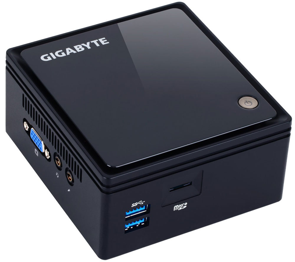 Gigabyte Мини-ПК Brix Kit (Intel Celeron J3160, Intel HD Graphics 400 ...