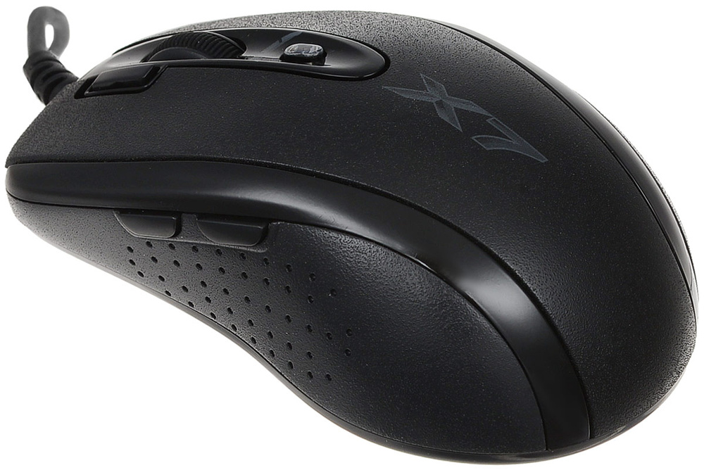 Игровая мышь проводная A4Tech X-710MK черный оптическая (2000dpi) USB игровая (6but) X-710MK USB ...