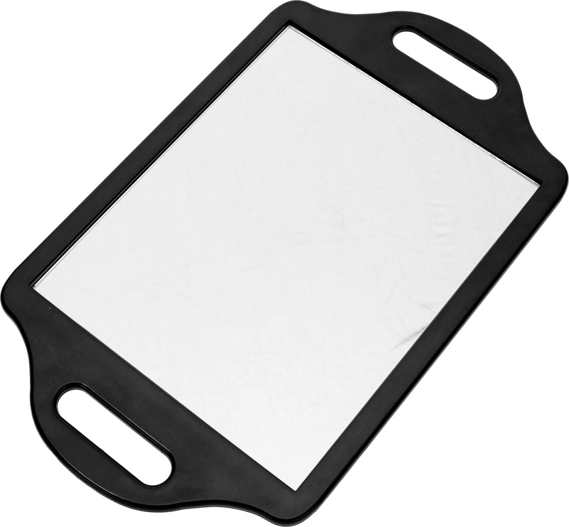 Зеркало заднего вида черное с двумя ручками (36 х 22 см) DEWAL MR-016 купить на OZON по низкой ...