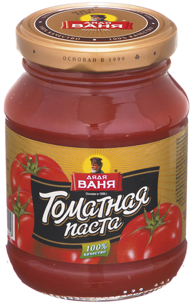 Томатная паста Дядя Ваня, 25%, ГОСТ, 270 г - купить с доставкой по ...