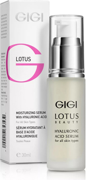 GIGI Сыворотка увлажняющая с гиалуроновой кислотой Lotus Beauty, 30 мл ...