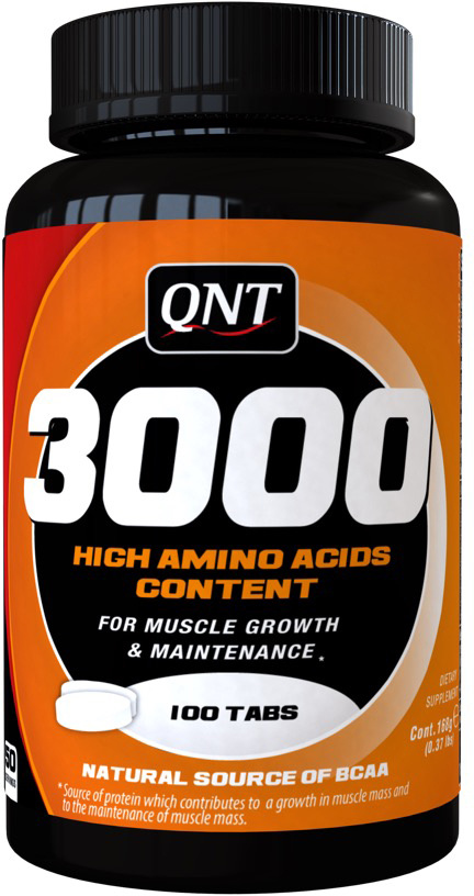 Аминокислотный комплекс QNT "Amino Acid 3000" 100 табл - купить с ...