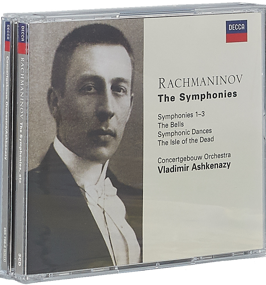 CD Rachmaninov: The Symphonies etc. Royal Concertgebouw Orchestra, Vladimir Ashkenazy (3 CD ...
