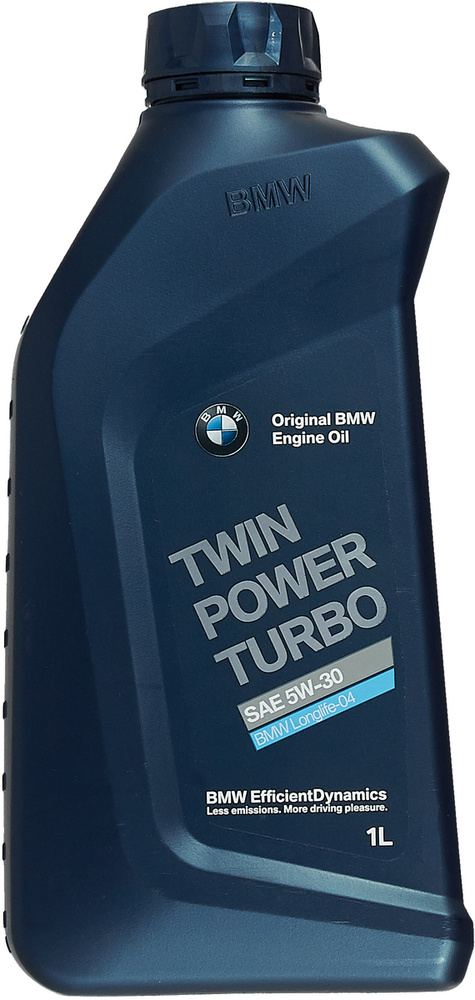 Масло моторное BMW TWINPOWER TURBO LONGLIFE-04 5W-30 Синтетическое 1 л ...