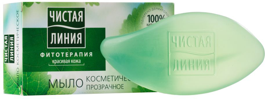 Чистая Линия Фитотерапия Твердое мыло Экстракт мелиссы 80 гр - купить с ...