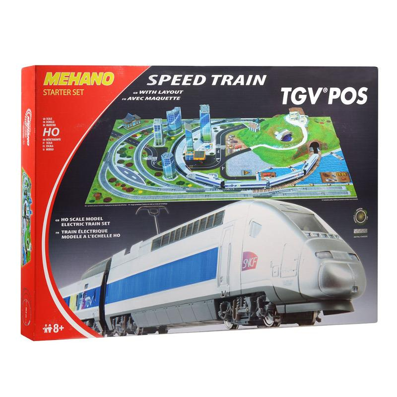 Железная дорога Mehano TGV POS, с ландшафтом - купить с доставкой по ...