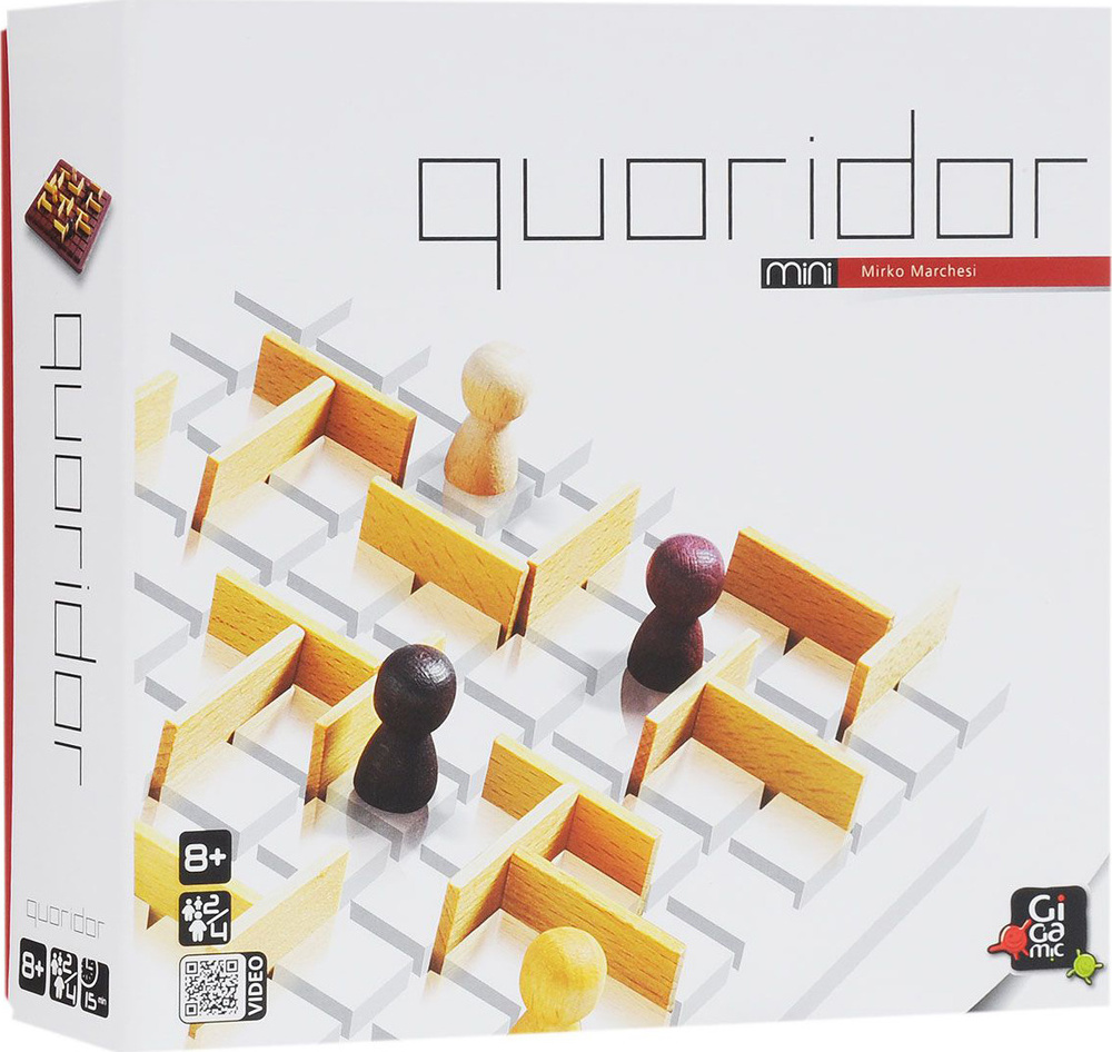 Gigamic Настольная игра Quoridor Mini - купить с доставкой по выгодным ...