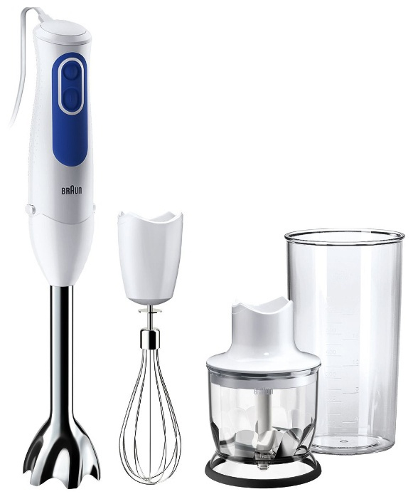 Блендер погружной Braun Multiquick 3 MQ3025 Spaghetti, 700 Вт, 2 ...
