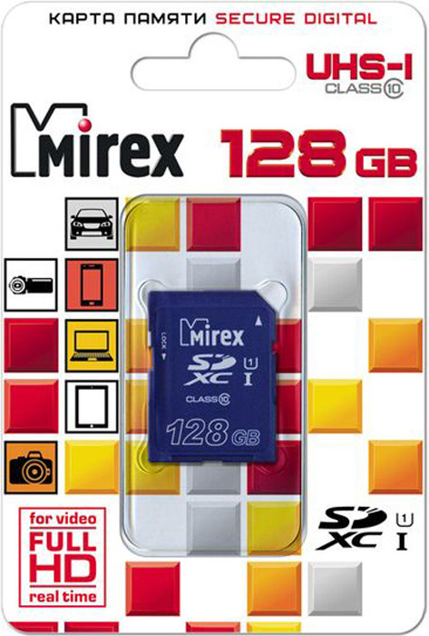 Mirex Карта памяти Ultra Speed 128 ГБ (13611-SD10C128) - купить с ...