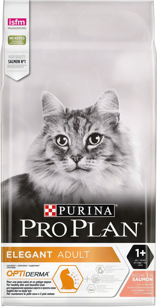 Purina Pro Plan Cat Elegant OptiDerma / Сухой корм Пурина Про План для ...