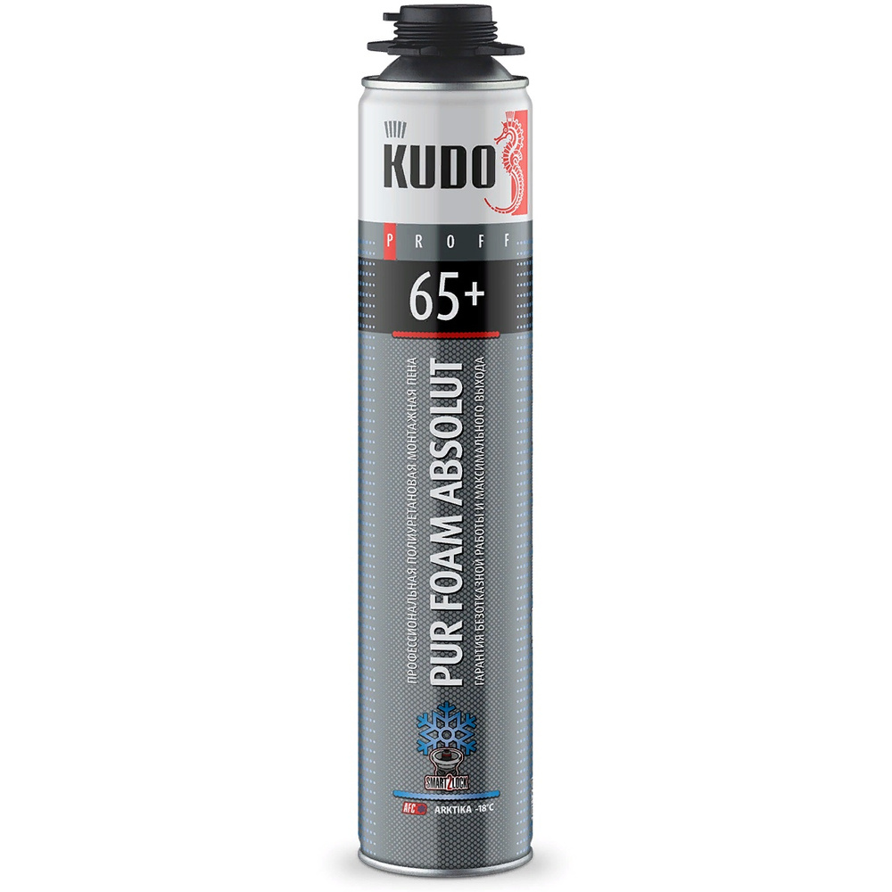Профессиональная монтажная пена KUDO PUR FOAM ABSOLUT 65+ Зимняя купить ...