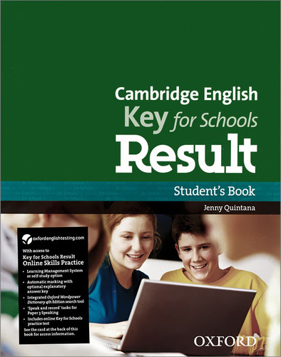 Cambridge English Key For Schools Result Student's Book | Quintana ...