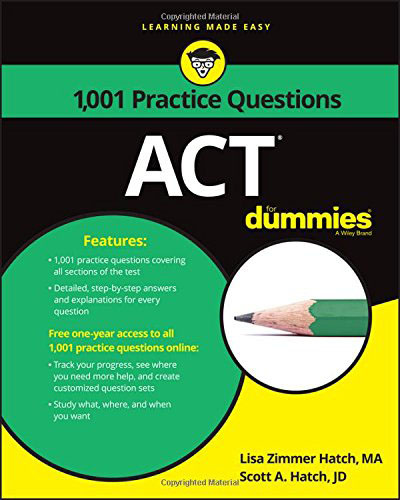 1,001 ACT Practice Problems For Dummies купить на OZON по низкой цене ...