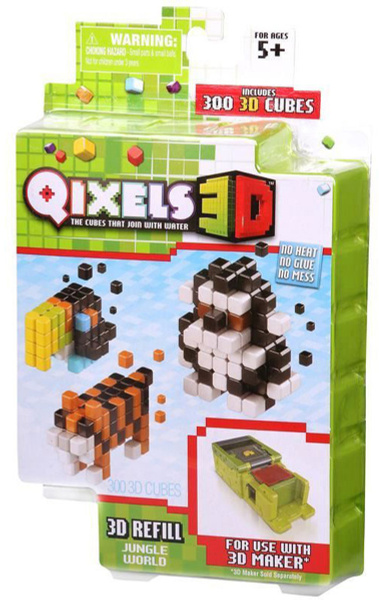 Qixels Дополнительный набор для 3D принтера Jungle World купить на OZON ...