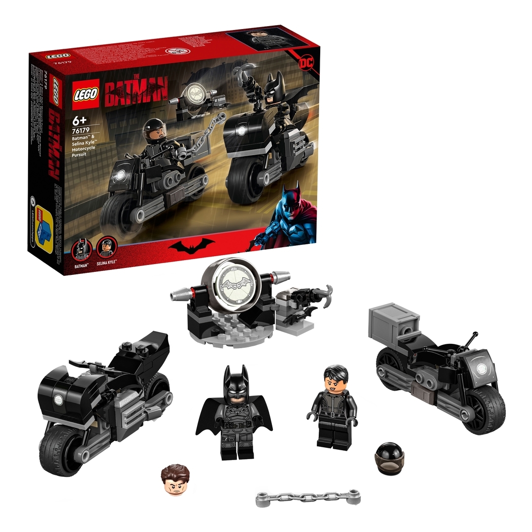 76179 Конструктор LEGO Super Heroes Batman & Selina Kyle Motorcycle ...