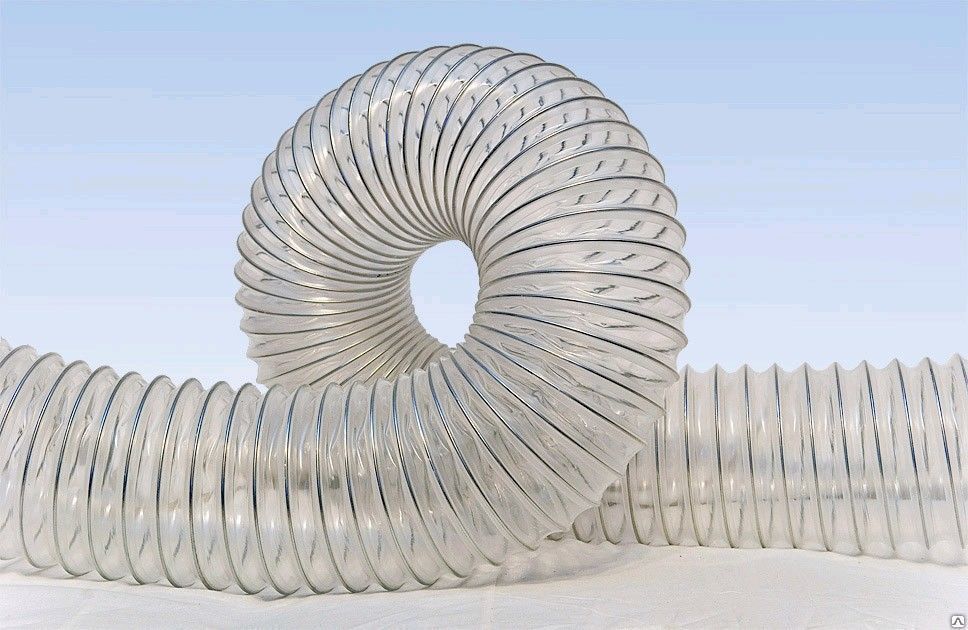 Воздуховод Tex PVC 500, D150 мм (10 метров) из ПВХ (поливинилхлорида ...