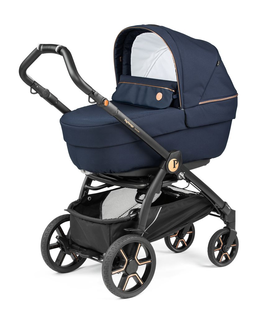 Коляска 2 в 1 Peg Perego Book Blue Shine купить на OZON по низкой цене ...