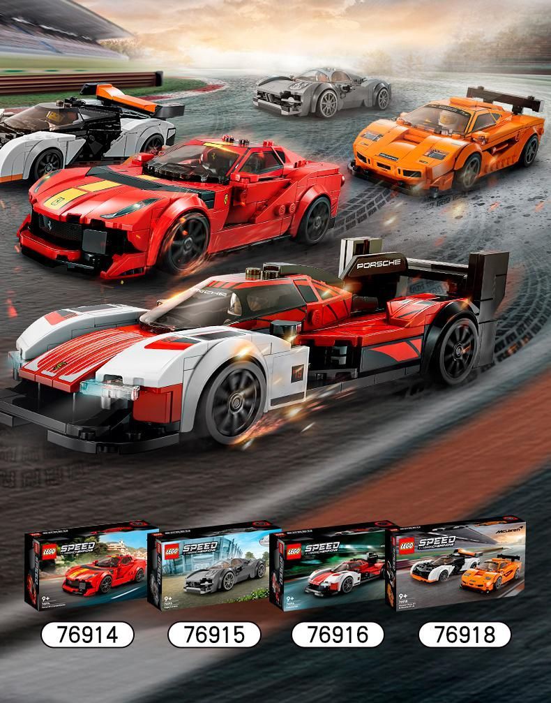 Лего Speed Champions серия, LEGO Конструктор, лего 76914 Ferrari 812 ...