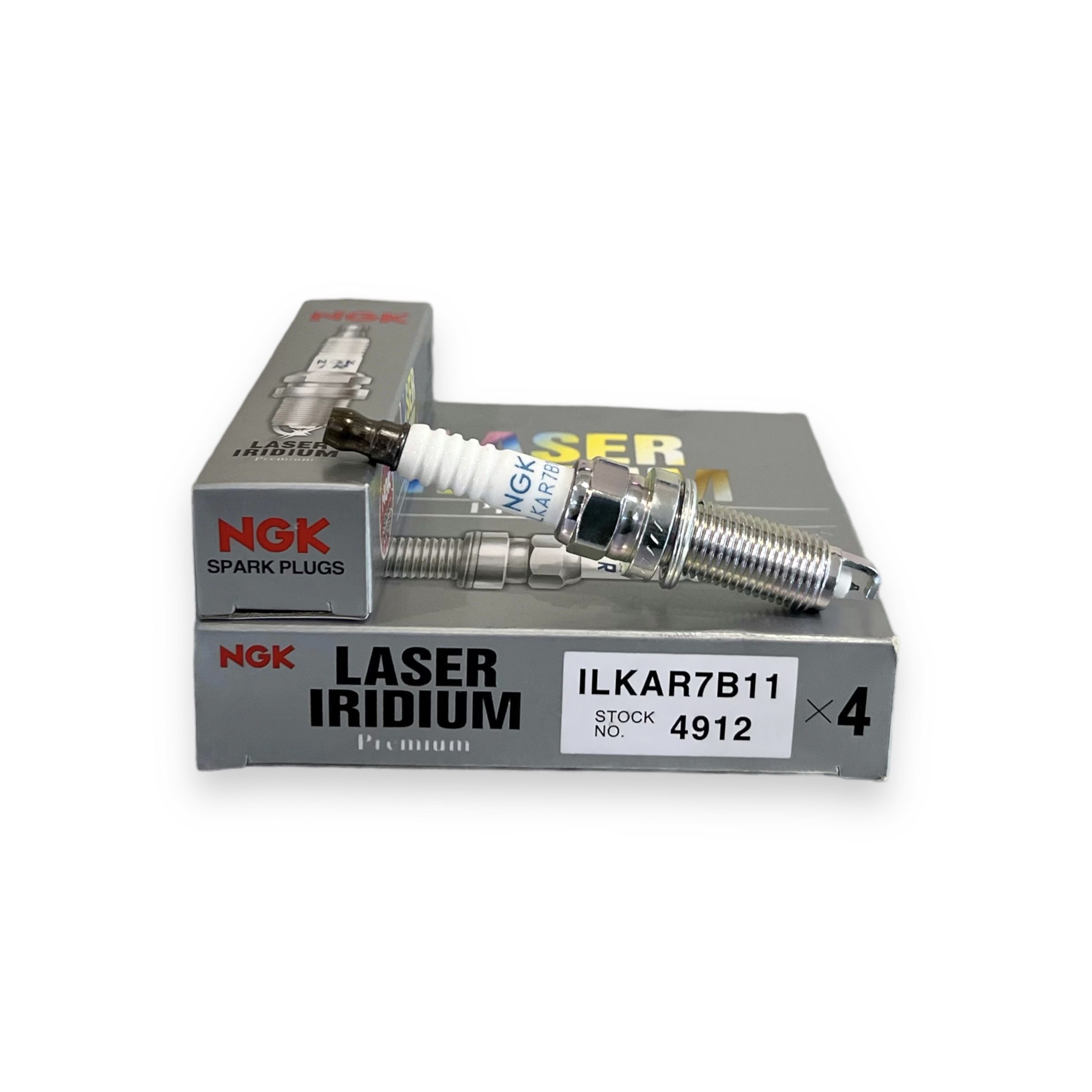 NGK Свеча зажигания арт. 4912 ILKAR7B11 q, 4 шт. купить на OZON по ...
