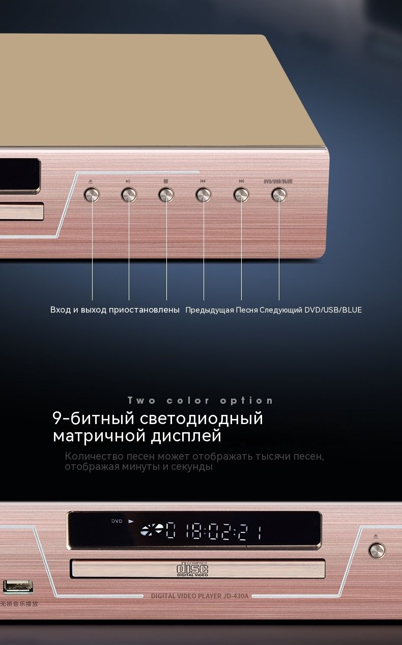 bbk DH308A плеер для дисков dvd hi res evd USB - купить с доставкой по ...