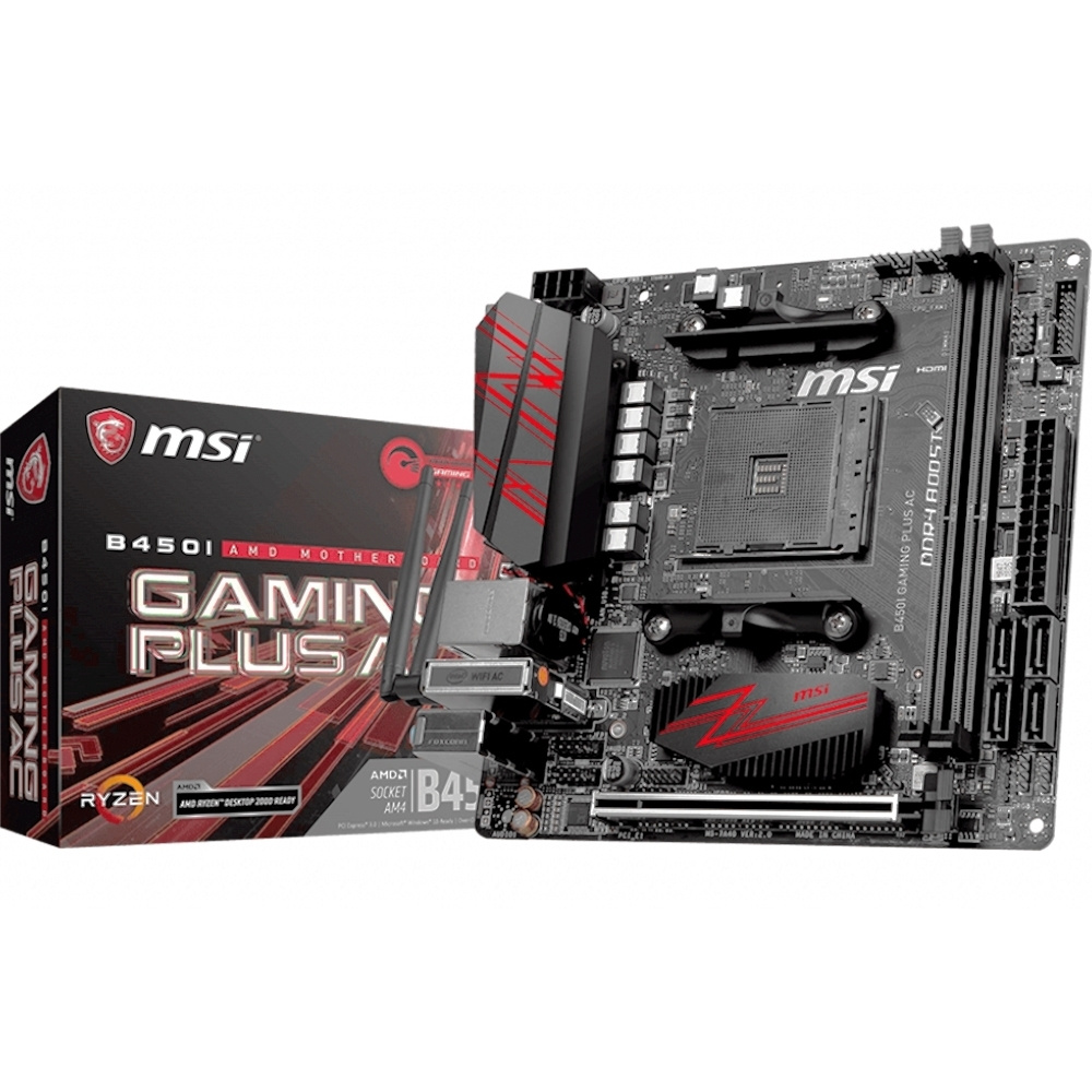 Материнская плата MSI B450I GAMING PLUS AC купить по низкой цене с ...